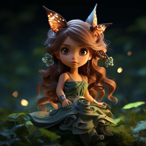 Premium AI Image Chibi Fairy Premium AI Image Chibi Fairy