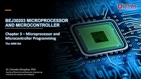 Online Lecture Chapter 3 Microprocessor And Microcontroller Programming Part 1 Youtube
