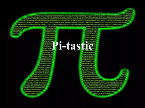 Pi Tastic PPTX Physics Science