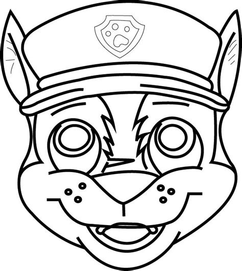 Чейс от Пес Патрул за оцветяване Зуми Зим