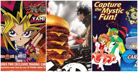 10 Real World Anime Fast Food Tie Ins