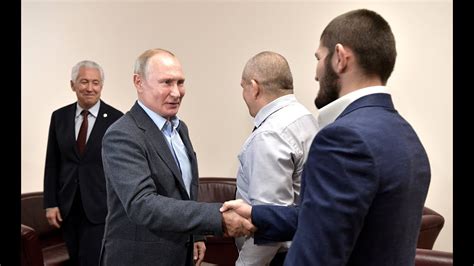 Путин встретился с Хабибом Нурмагомедовым Youtube