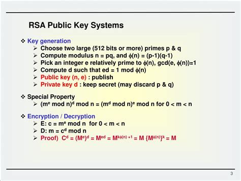 PPT Lect Public Key Encryption RSA ElGamal PowerPoint Presentation ID