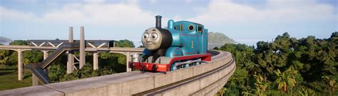 Thomas The Tank Engine Monorail Replacement At Jurassic World
