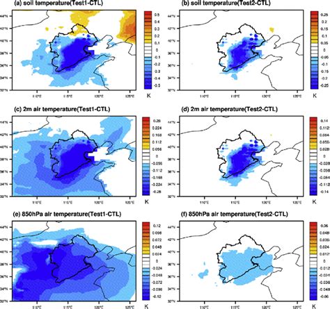 Spatial Patterns Of Differences In E Averaged A B Soil Download Scientific Diagram