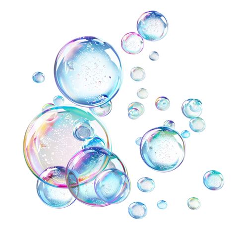 Realistic Bubble Art Artistic Bubbles Visuals Soap Bubble Patterns Realistic Soap Bubbles
