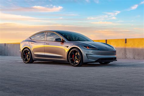 Quicksilver Tesla Model 3 Performance Highland Up 05 Forged Wheels In