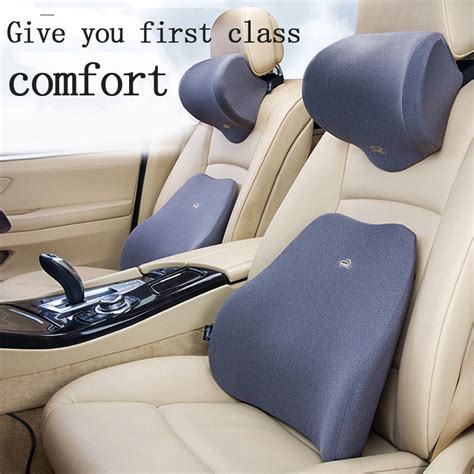 Badu Bg Универсална лумбална опора за кола Облегалка за глава Поддръжка на възглавница за врата