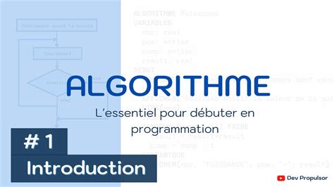 Algorithme 1 Introduction Youtube