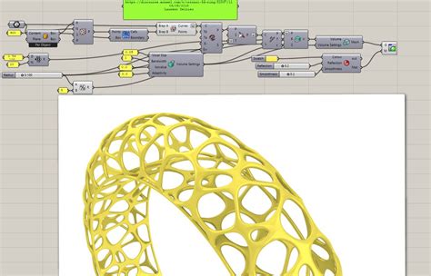 voronoi 3d ring grasshopper mcneel forum rhino software parametric design grasshopper