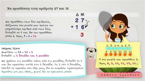 Κάθετη πρόσθεση με κρατούμενο Youtube