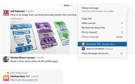 Markup Hero Slack App Instantly Annotate Images And Pdfs