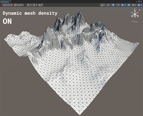 did you know polaris can generate terrain meshes with dynamic density
