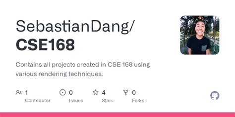 Github Sebastiandangcse168 Contains All Projects Created In Cse 168