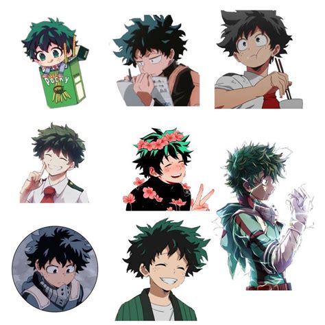 Stickers Deku Anime