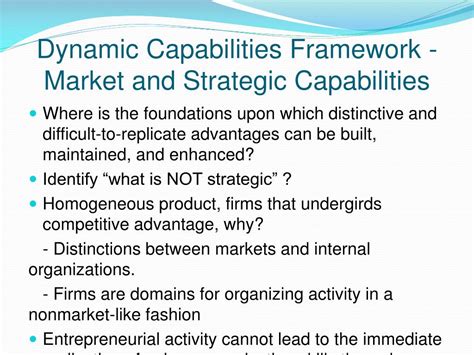 PPT Dynamic C Apabilities And S Trategic M Anagement PowerPoint Presentation ID