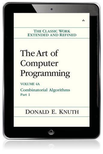 Art Of Computer Programming Volume 4a The Combinatorial Algorithms