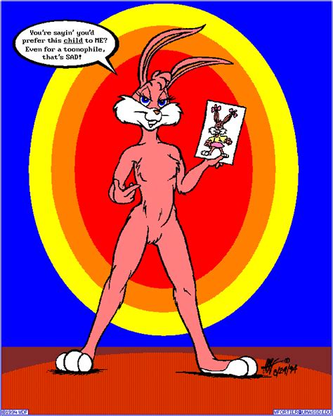 Rule 34 1990s 1994 20th Century Anthro Babs Bunny Breasts Female Fur Furry Lagomorph Pussy