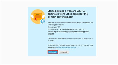 Plesk Ssl Sertifikası Kurulumu Lets Encrypt Serverting Premium Hosting
