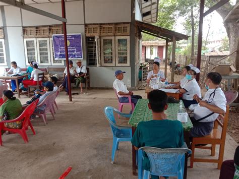 နတ်တလင်းမြို့နယ်၌ အငြိမ်းစားနိုင်ငံ့ဝန်ထမ်းများအား အခမဲ့ကျန်းမာရေးစောင့်ရှောက်မှုများ ဆောင်ရွက