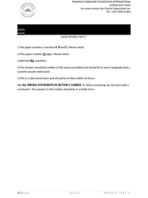 Science Igcse Pdf Force Pressure