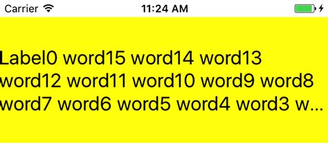Autolayout Ios Uilabel Bounding Rectangle Not Sized Correctly Stack