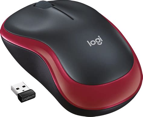 Logitech M185 Mouse Wireless 24 Ghz Con Mini Ricevitore Usb Durata