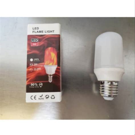 Jual Lampu Api Led Bohlam Obor Kecil E27 3w Flame Bulb Kecil Indonesia Shopee Indonesia