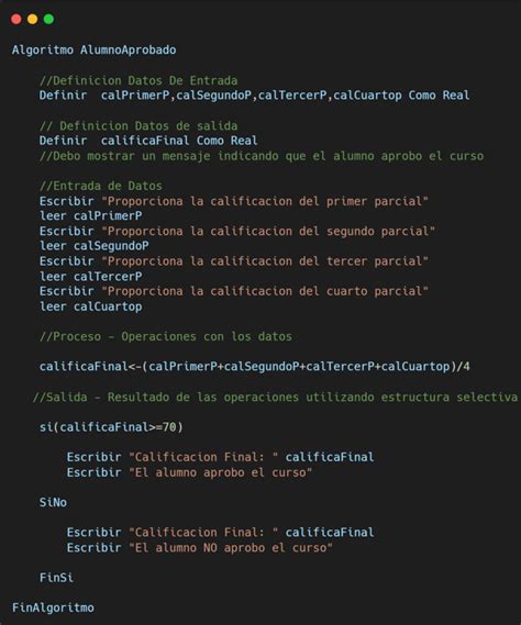 Algoritmos En Pseint Ingeniero Aragon