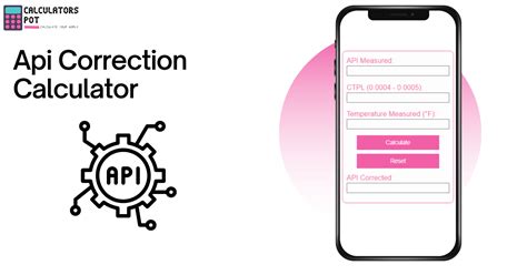 Api Correction Calculator Calculatorspot
