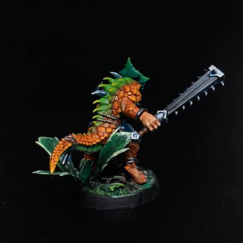Saurus Mini Of The Month For A Local Comp R Ageofsigmar