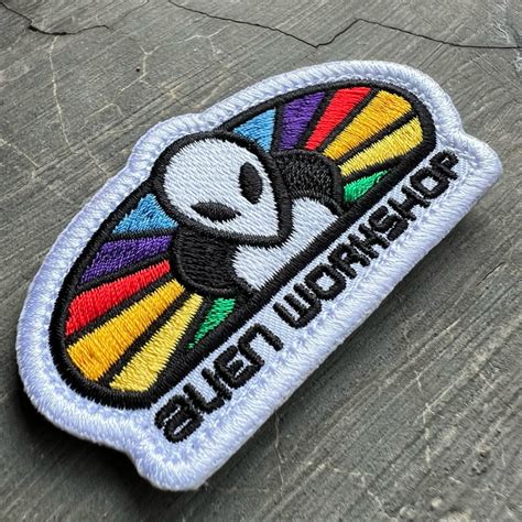 Patch Alien Workshop Size 3 Inch Width Shopee Malaysia