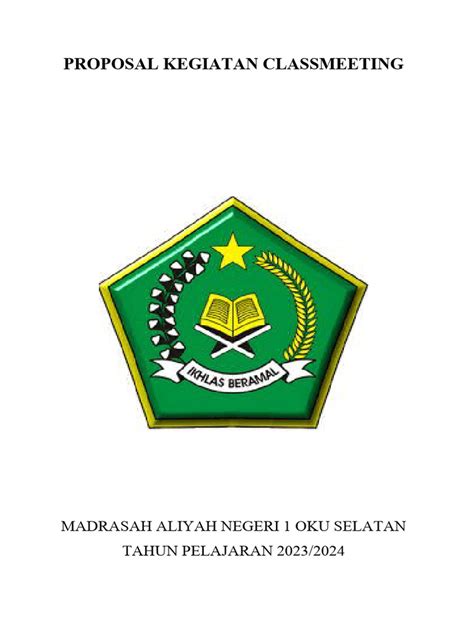 Proposal Classmeet 2023 1 Pdf