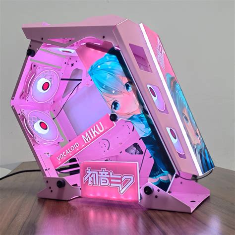 Play Ka Small Coffee Plus M Atx Pc Case Cartoon Desktop Computer Chassis