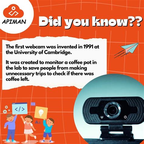 Apiman On Linkedin Innovation Techhistory Webcamhistory Funfact Didyouknow