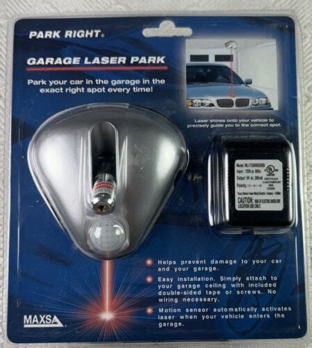 Marksa Innovations 37310 Park Right Garage Laser Park For One Car New