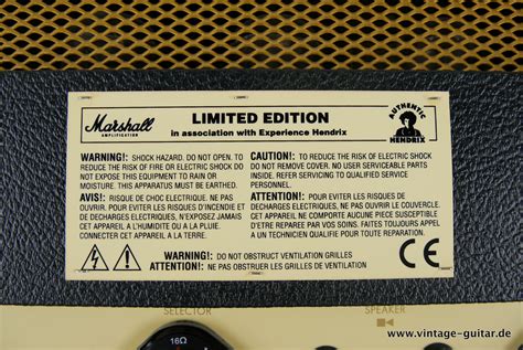 Marshall Marshall Half Stack Hendrix 2006 Black Tolex Amp For Sale