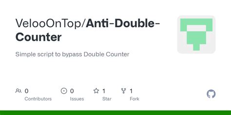 Github Velooontopanti Double Counter Simple Script To Bypass Double Counter