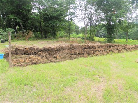 まったり家庭菜園 栃木の田舎で野菜作り 草を刈り土を掘り返す
