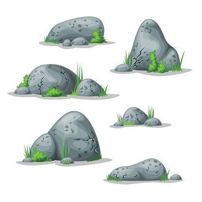 Set With Different Stones Stock Illustration Download Image Now