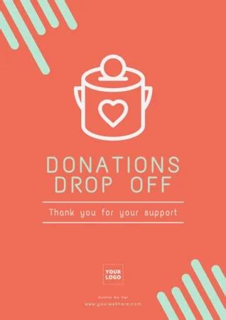 Free Printable Donation Box Signs