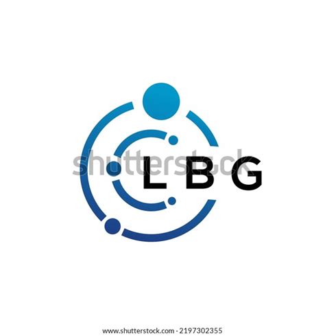Lbg Letter Technology Logo Design On Stock Vector Royalty Free 2197302355 Shutterstock