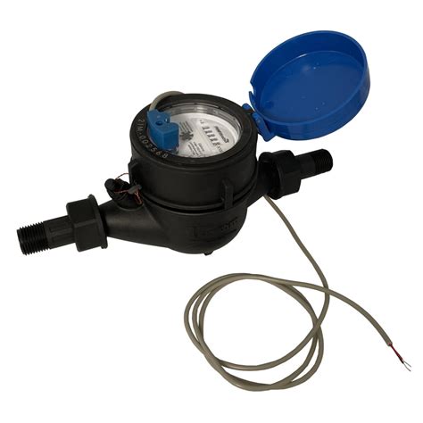 12 Nylon Totalizing Water Meter Pulse Epdm Seals