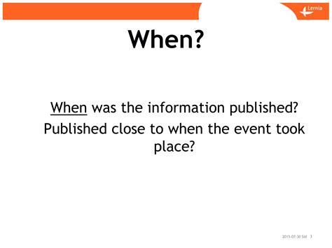Source Criticism Ppt