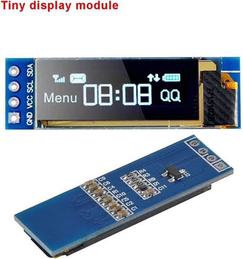 Makerfocus 6pcs I2c Oled Display Module 0 91 Inch Qatar Ubuy