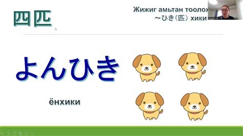 Япон хэлээр жижиг төрлийн амьтан хэрхэн тоолдог вэ Youtube