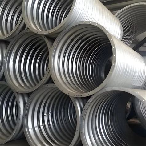 Road Drainage Galvanized Metal Steel Corrugated Culvert Pipe