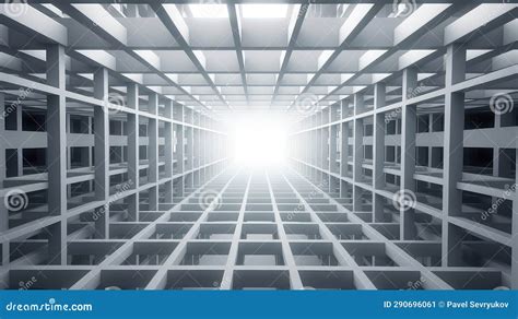 Space Grid Perspective Convergence Stock Illustration Illustration Of Background Convergence