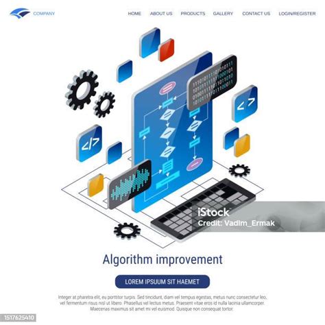 Algorithm Improvement Vector Concept Stock Illustration Download Algorithm Improvement Vector Concept Stock Illustration Download