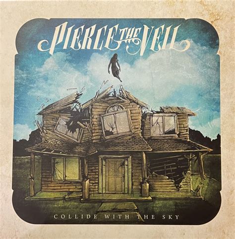 Pierce The Veil Collide With The Sky Vinyl Aqua Lp Album 2